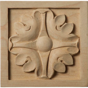 Quality Wood Rosettes and Small Carvings - Inviting Home