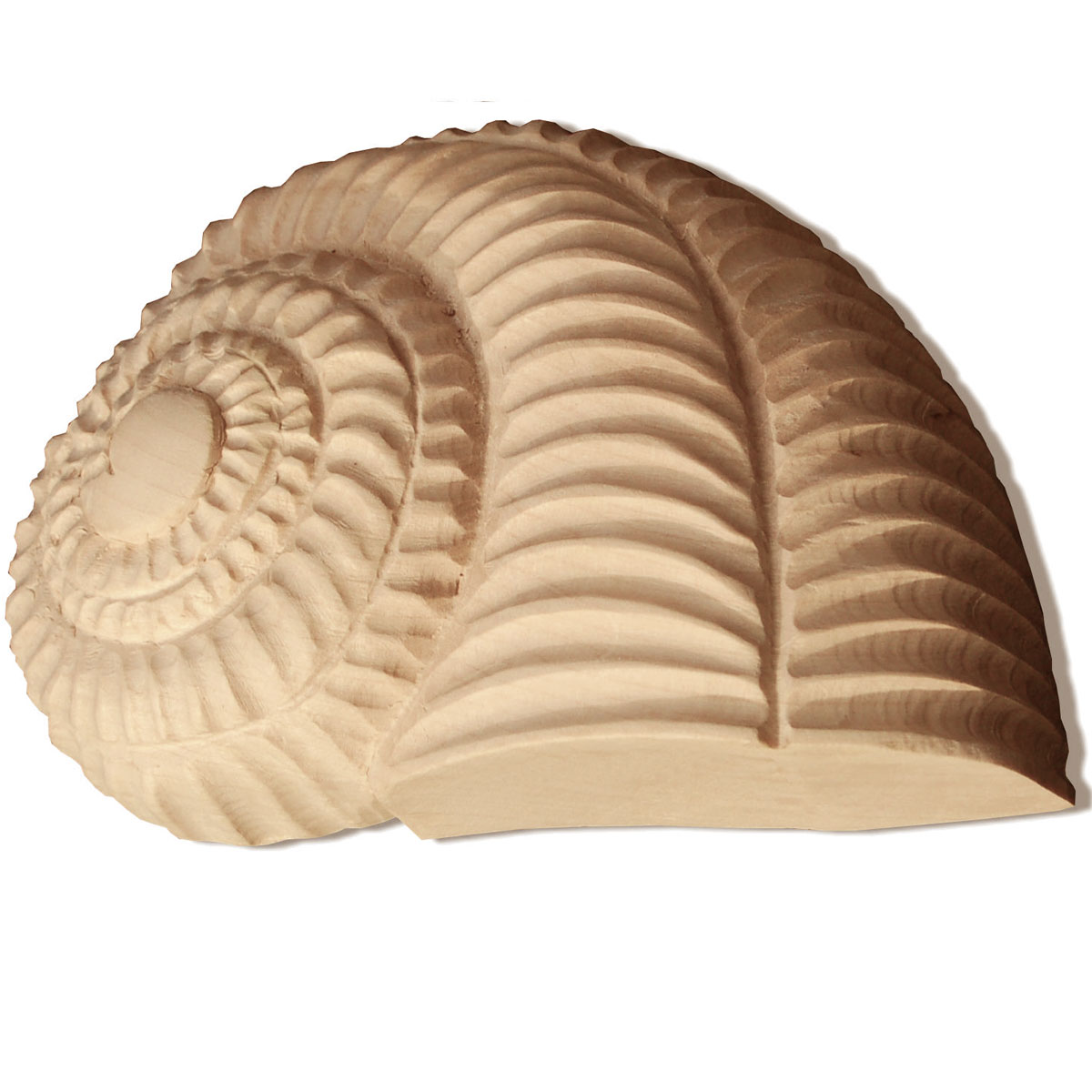 carved wood shells onlays - wood appliques - Inviting Home