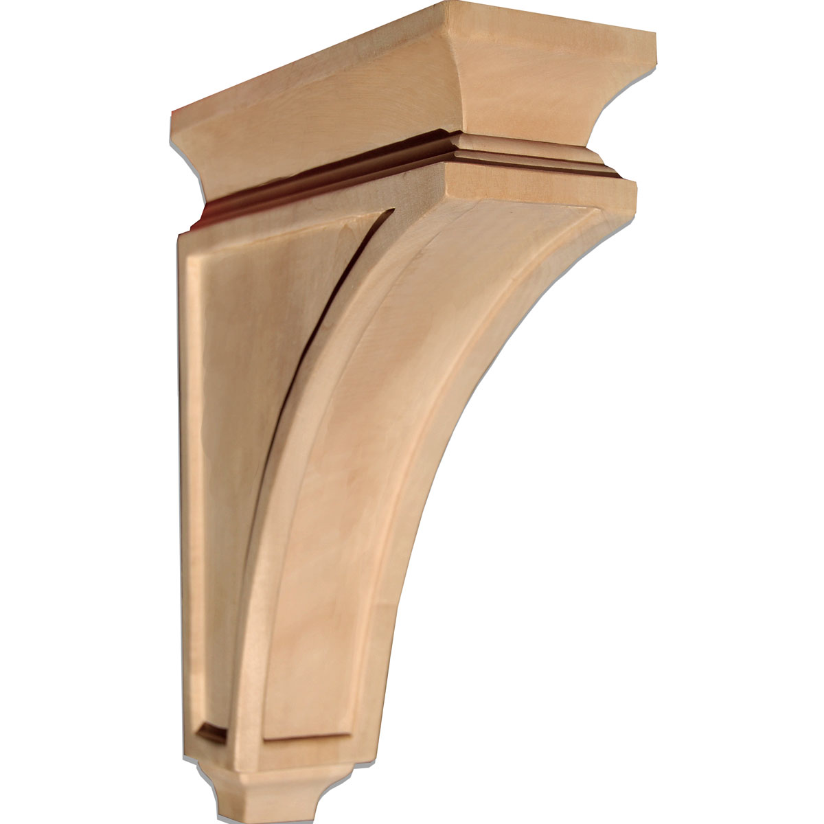wood corbel - hand-carved - Charleston Mission Corbels - Inviting Home