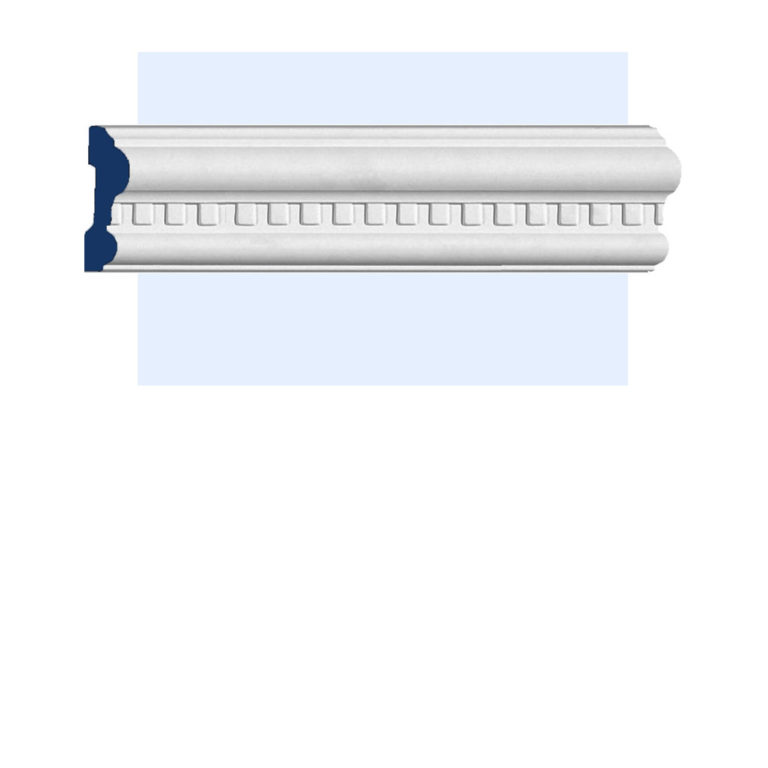 Chair Rail Molding - Georgia Dentil Chair Rail Molding / Casing - More ...