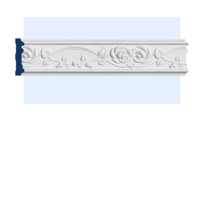 Fluted Chair Rail and Casing - Architectural Accents - Polyurethane