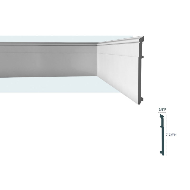 Medium Chicago 3 Step Crown Molding - modern molding