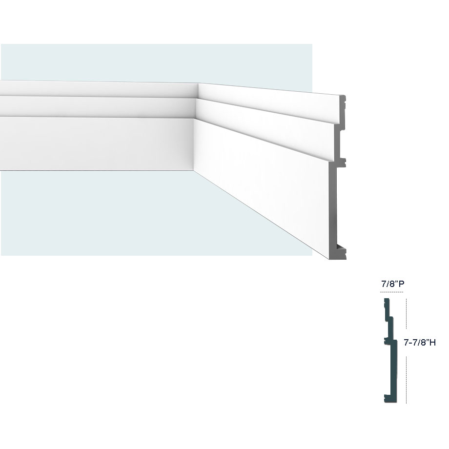 Chicago 2 Step Modern Crown Molding - modern crown moldings