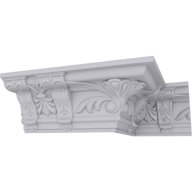 Corbels & Scroll Crown Molding - Crown Molding