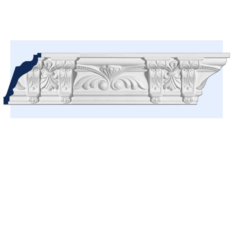 Corbels & Scroll Crown Molding - Crown Molding