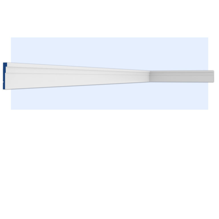 New York 3 Step Crown Molding - Molding for Indirect Lighting