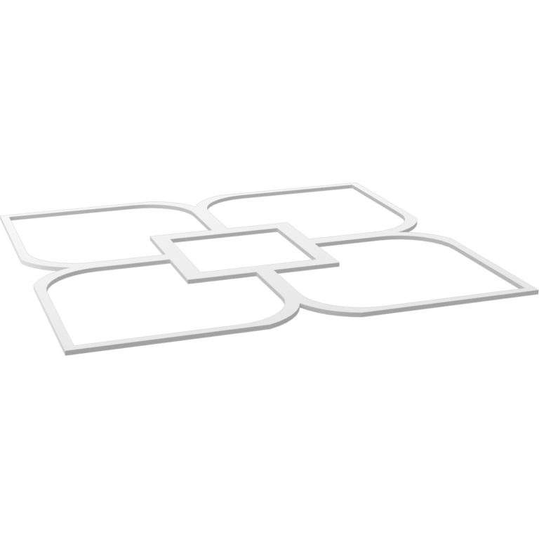 Modern Fretwork Ceiling Panel - More Than Moldings