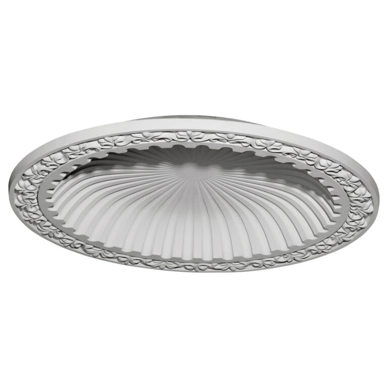 Acanthus Ring Ceiling Medallion with Rope - Decorative Medallions