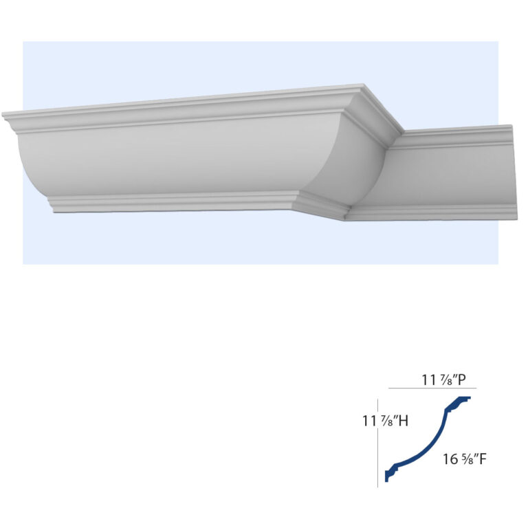 Extra Large Simple Crown Molding - Crown Molding - More Than Moldings
