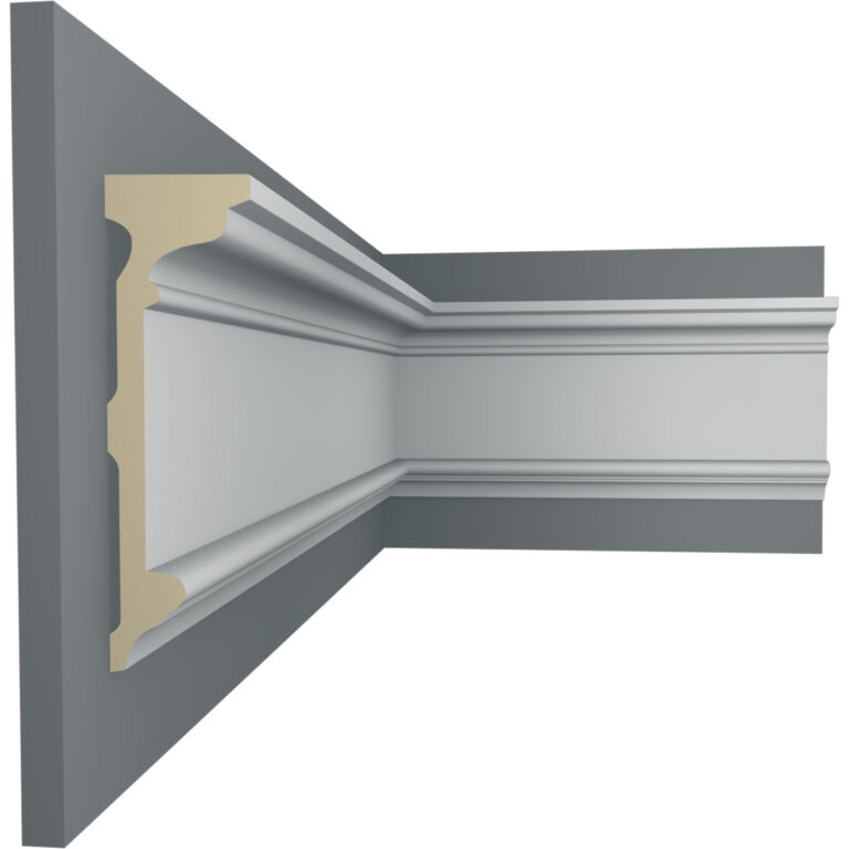 Flat Panel Chair Rail Molding - Architectural Accents - Polyurethane