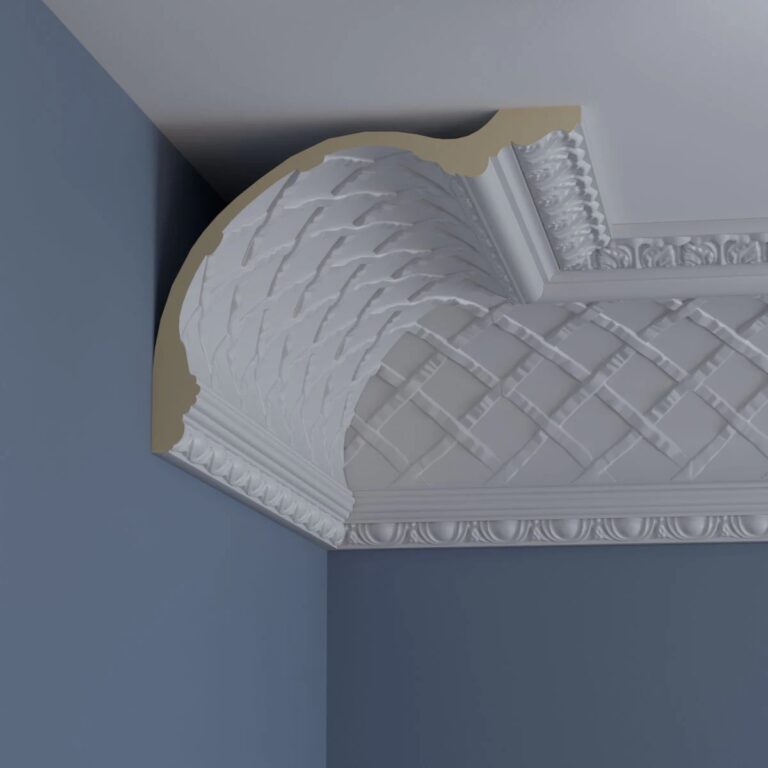 Large Lattice Cove Molding - Crown Molding - More Than Moldings
